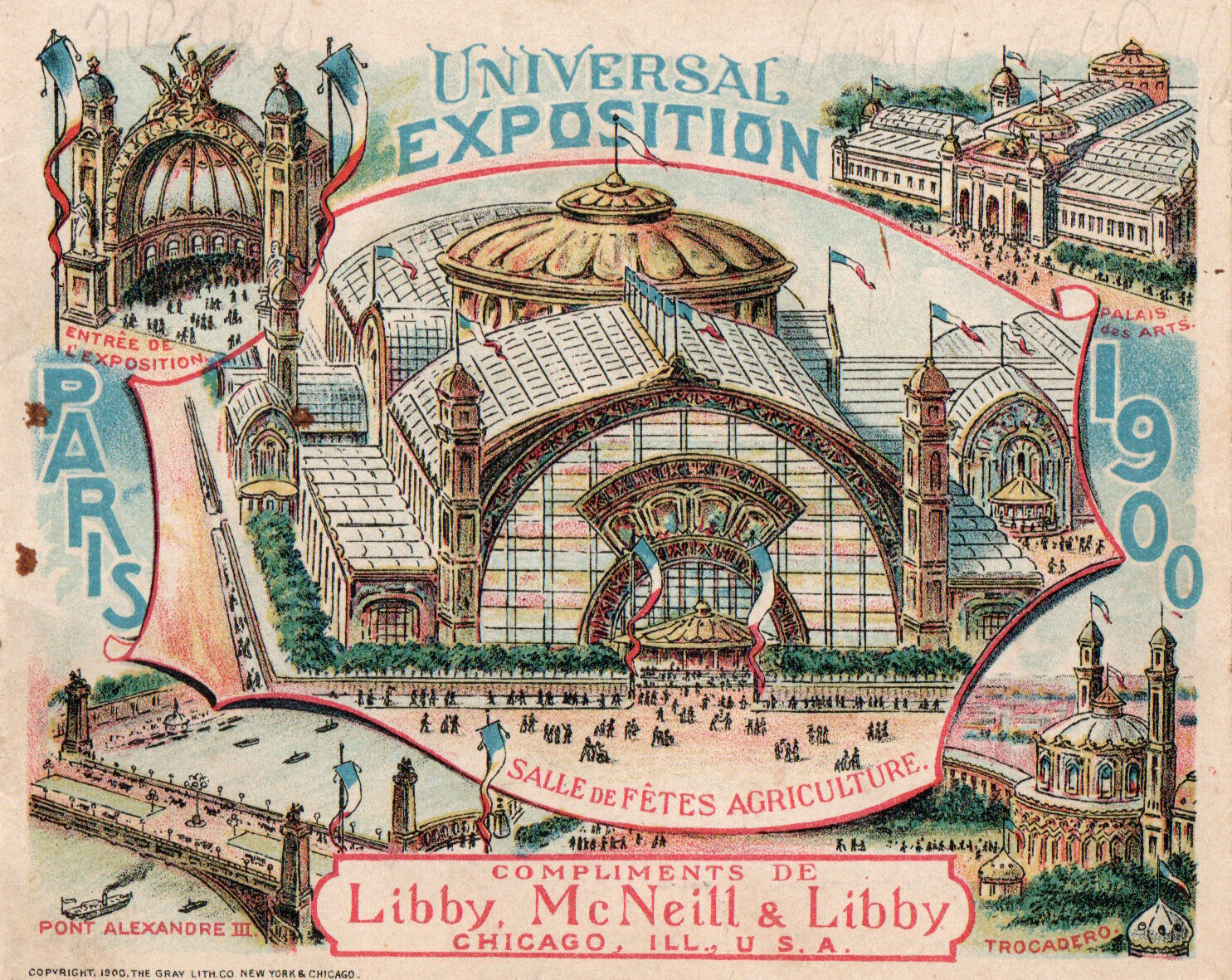 Universal Exposition | Paris | 1900 | McNEILL LIBBY, LIBBY